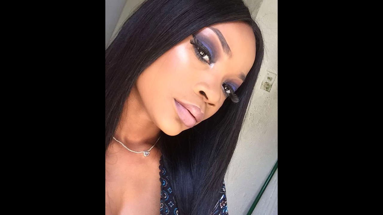 Get Ready With Me Cobalt Blue Smokey Eye Elleforlexxi Youtube