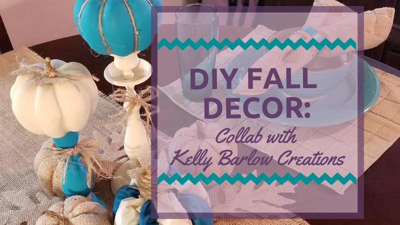 DIY Dollar Tree Fall Table Decor: Collaboration with Kelly Barlow ...