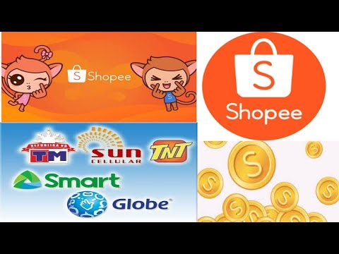 How to Buy Load using Shopee - YouTube
