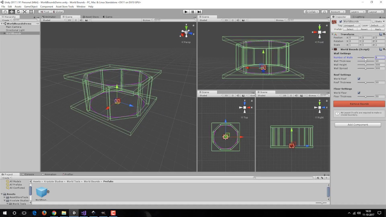 World Bounds Tool for Unity - YouTube