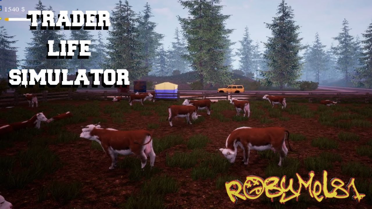 Trader Life Simulator - 07 - Nella Vecchia Azienda Agricola - YouTube