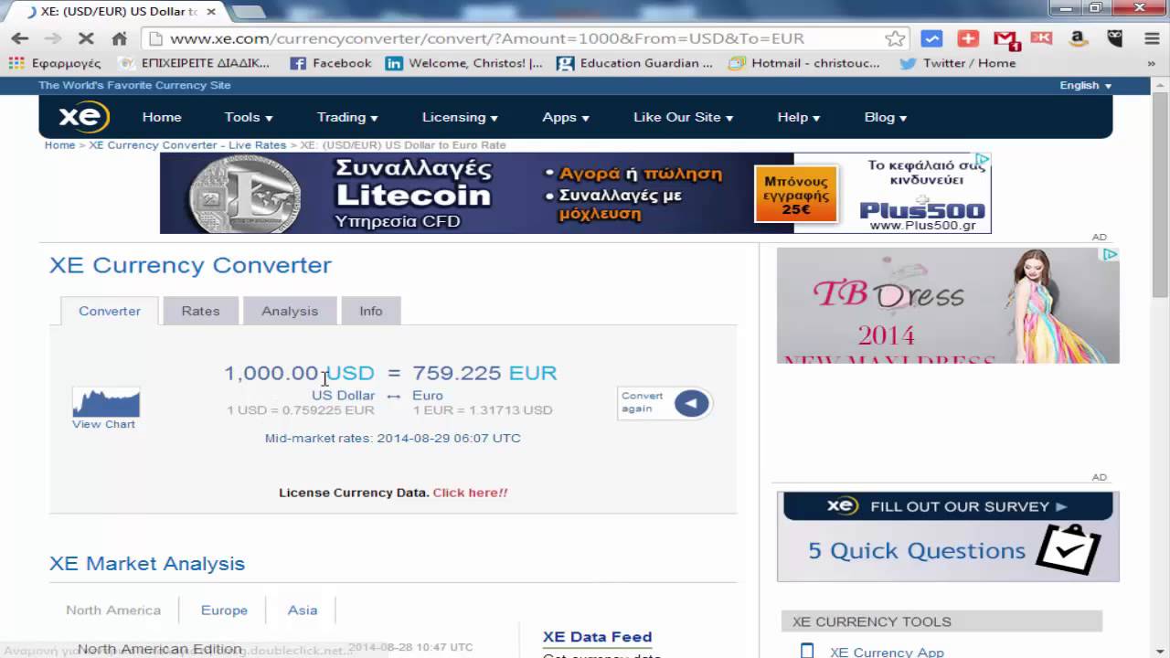 Conversion Dollar Euro YouTube conversion-dollar-euro-youtube