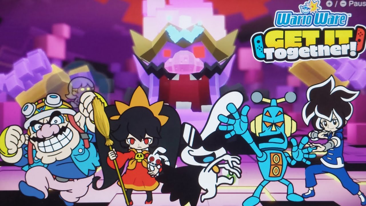 Warioware: Get It Together - Wario Bug Minigames with Wario, Ashley ...