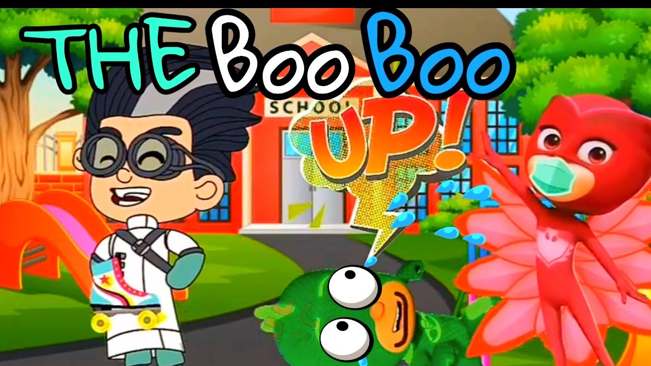 The Boo Boo com Heróis de Pijama PJ MASKS /Canção Infantil - YouTube