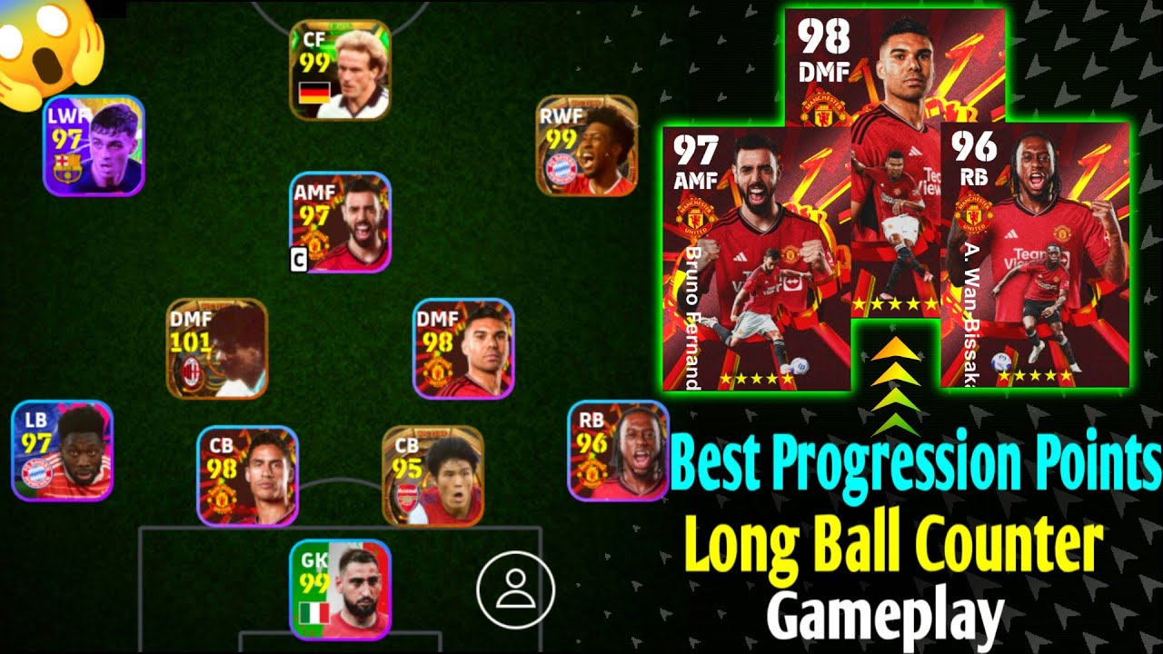 4-2-1-3 Formation😲Best Progression Points For Bruno & wan bishka 🔥LBC ...