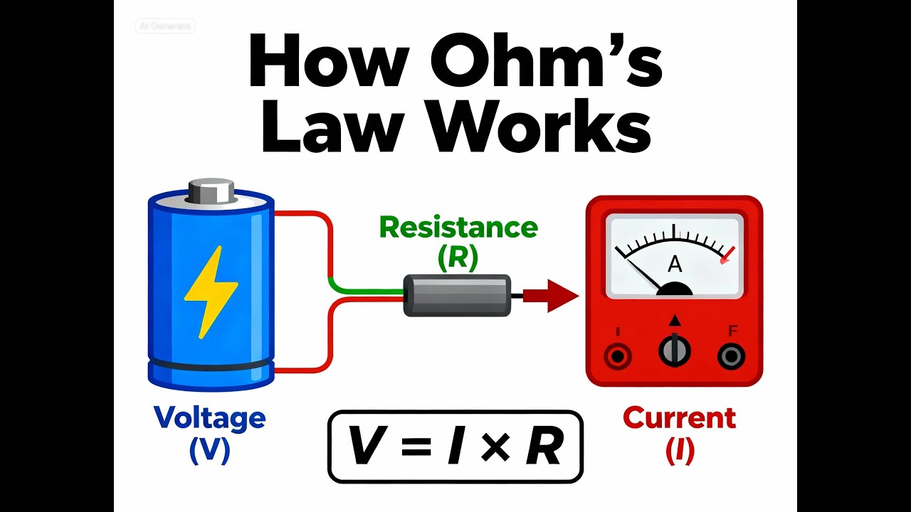 How Ohm’s Law Works and How We Use It in Our Daily Life | Simple ...