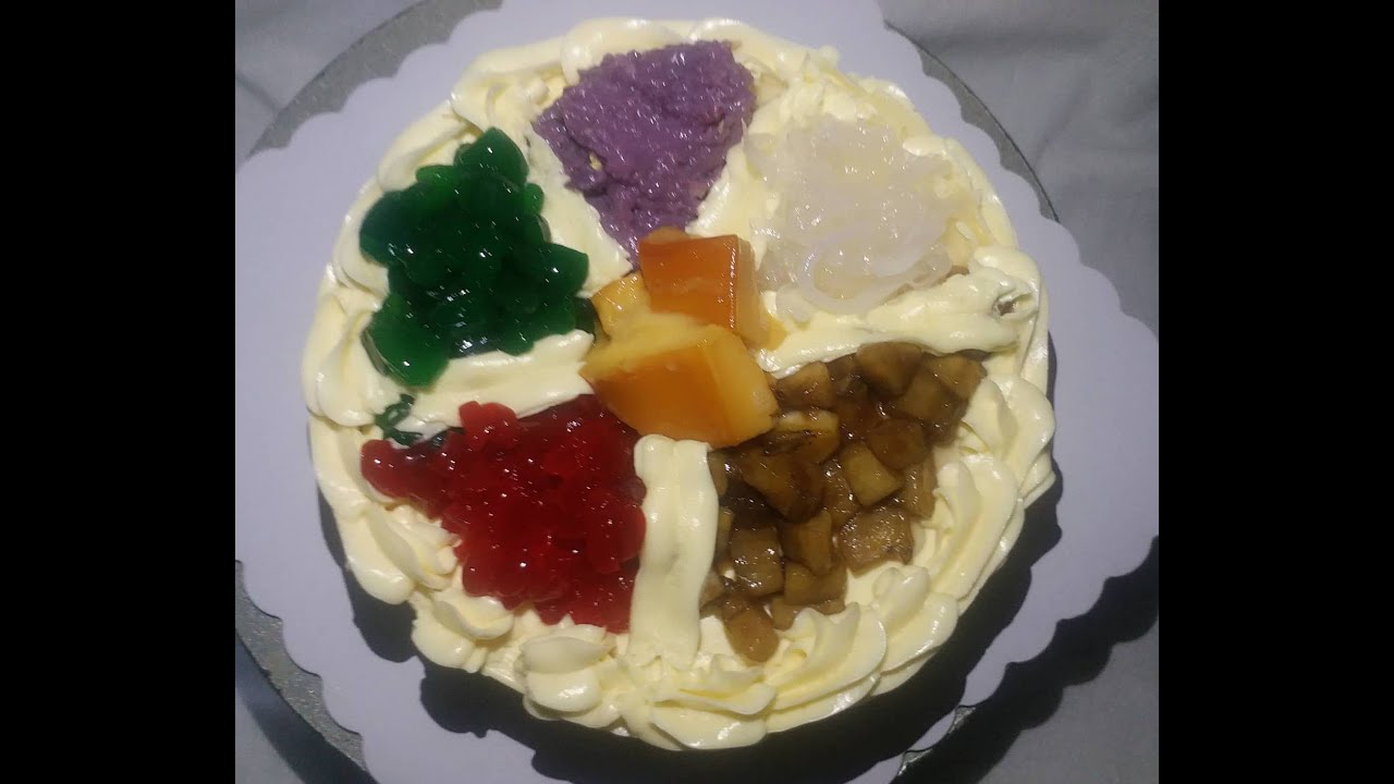 Halo-halo Cake - YouTube