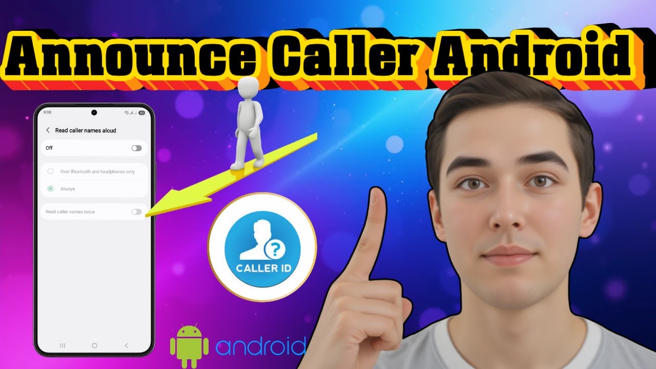 How To Enable Announce Caller ID On Android Phone | Hands-Free Calling ...