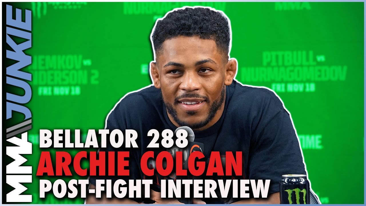 Archie Colgan's Knockout Win Even Quicker Than He Expected | Bellator ...