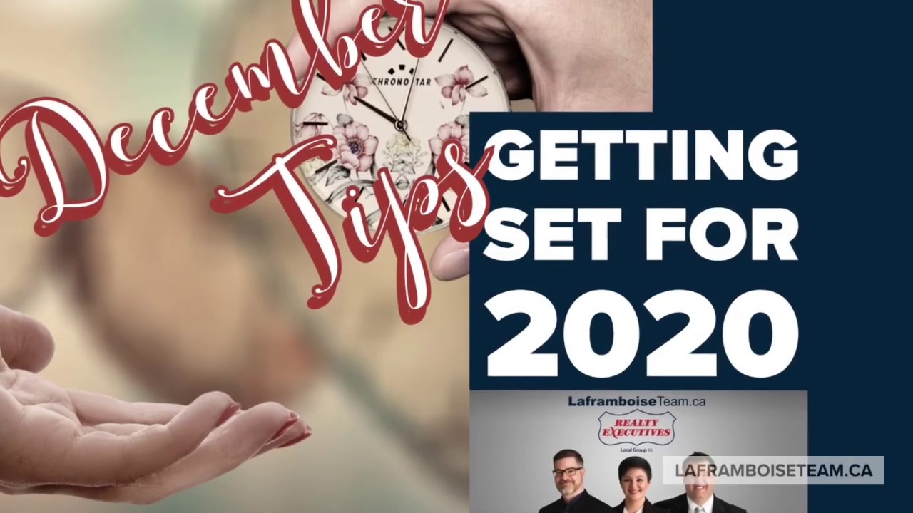 December tips Getting Set for 2020 - YouTube