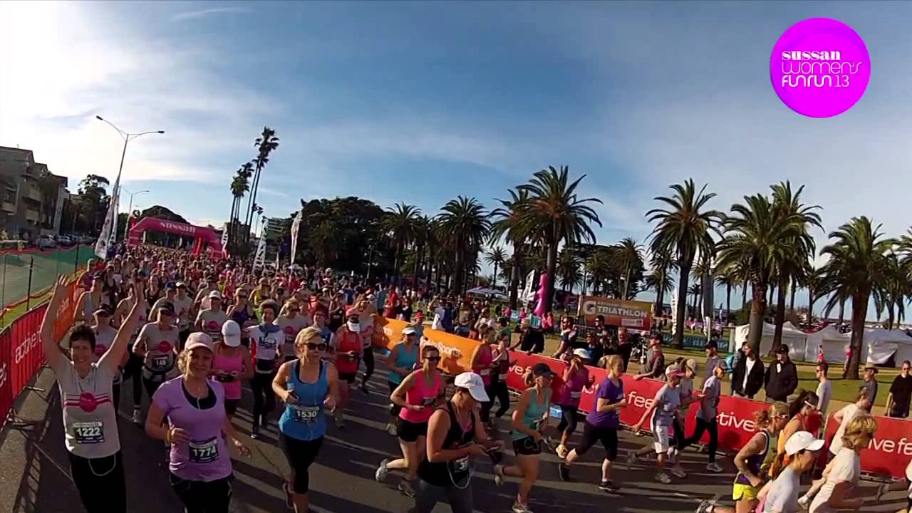 Sussan Women's Fun Run 2013 - YouTube