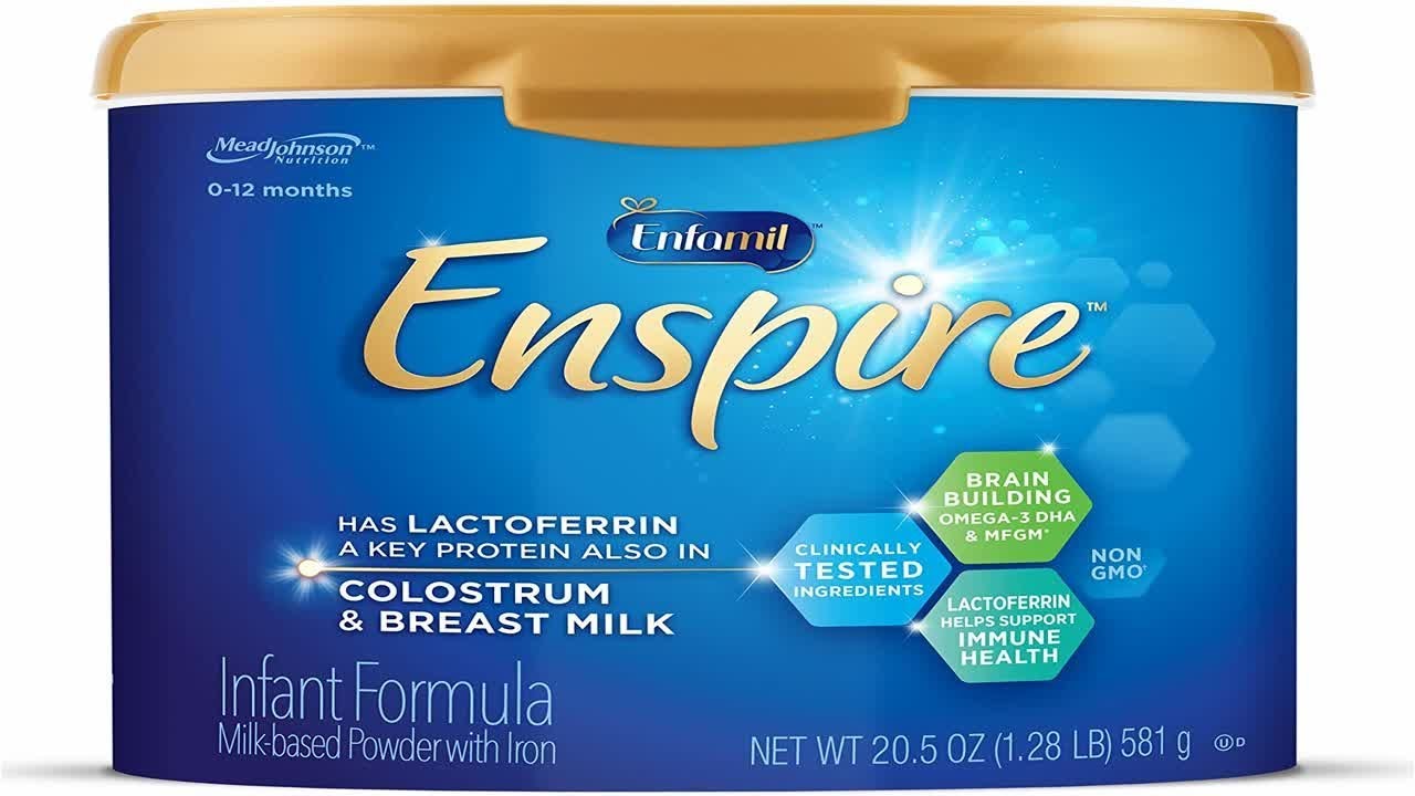 Enfamil Enspire Baby Formula Milk Powder 20.5 Ounce Omega 3 DHA ...