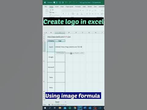 create log in excel using image function #youtube #viral #expo2023 #shorts #exceltutorial - YouTube