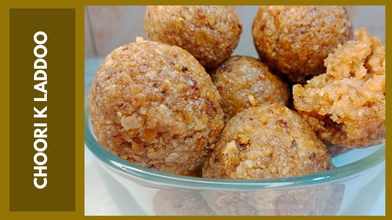 CHOORI k LADDOO | rat ki bachi hui roti se bannayen mazedar metha | # ...