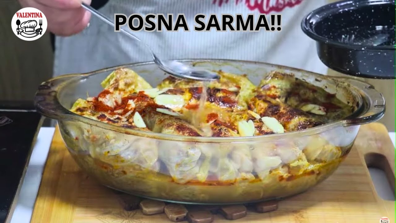 Posna SARMA-Jedna od najukusnijih💥Samo mali trik i ukus ce biti ...