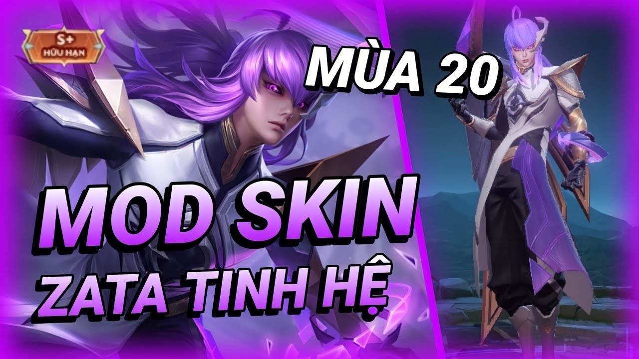 Mod skin Zata Tinh Hệ | hướng dẫn mod | Mod skin liên quân. - YouTube