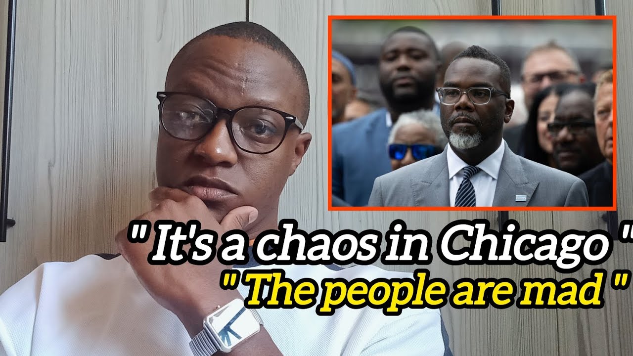 Angry Chicago Citizens are fed up with Mayor Brandon Johnson and they ...