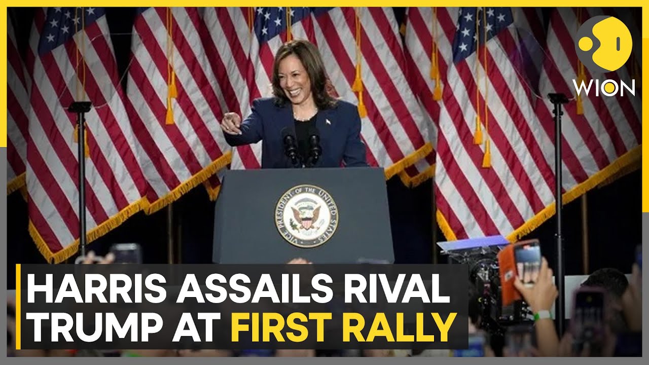 US Elections 2024: Kamala Harris begins campaign trail in Wisconsin ...