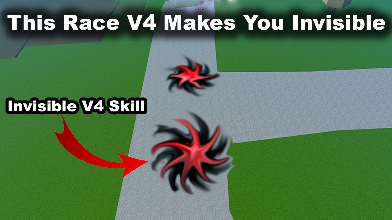 This Race V4 Awakening Makes You Invisible And Its Powerful IN Roblox ...