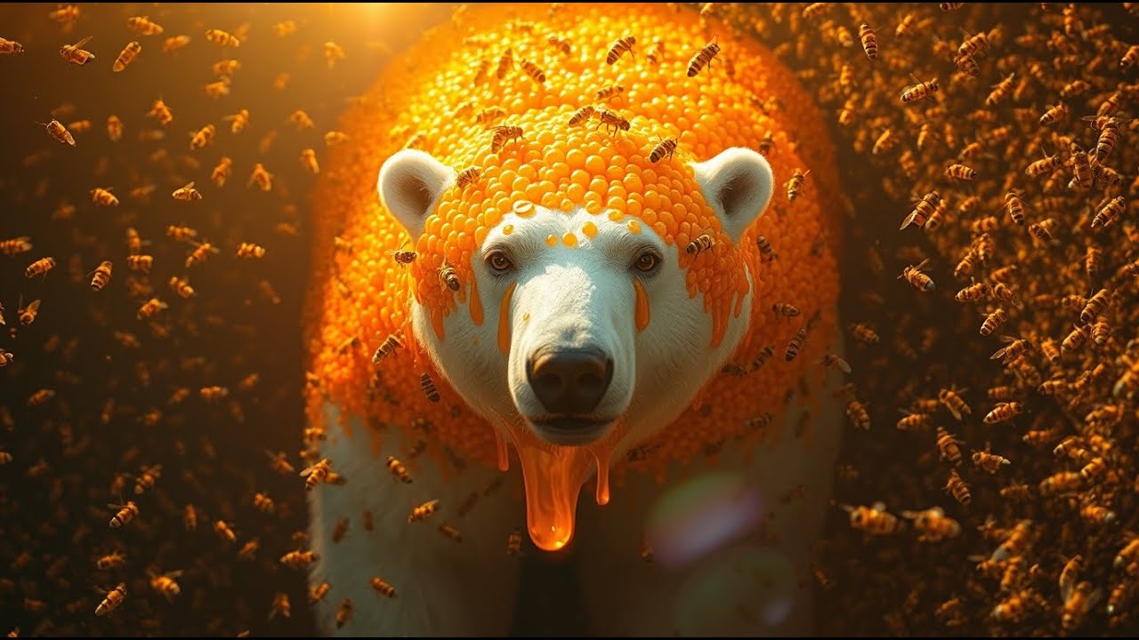 Polar Bear Infested with Glowing Barnacles & Bees Saved in Epic Arctic ...