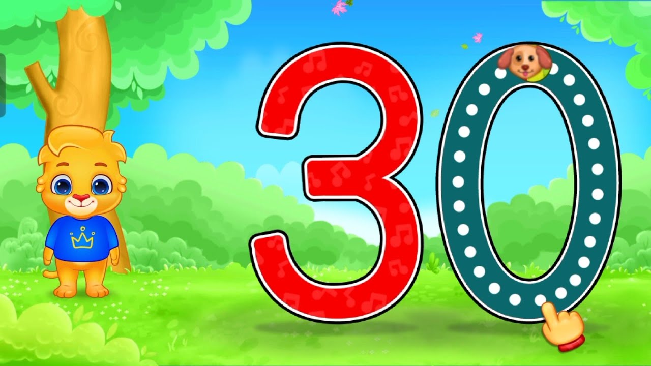 Learning Count from 1 to 30 - Nursery Rhymes and Kids Songs - Piano ...