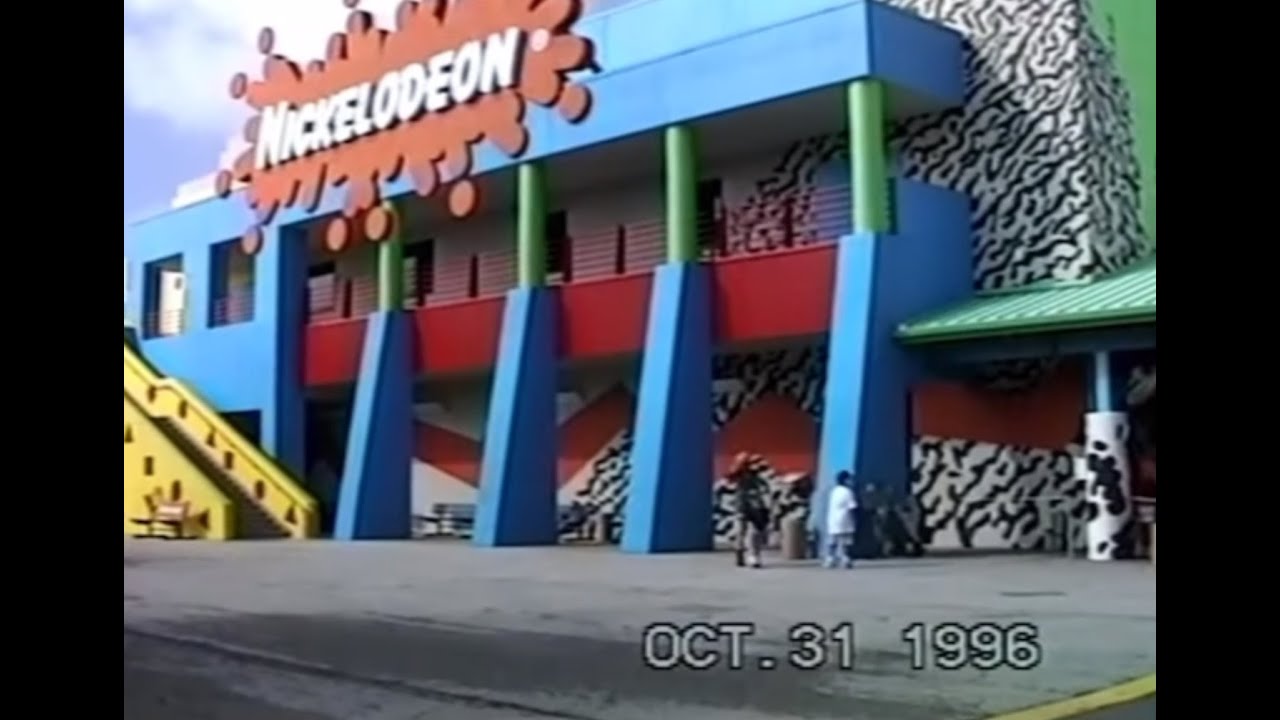 NICKELODEON STUDIOS CAMERA FOOTAGE FROM THE 90'S! - YouTube