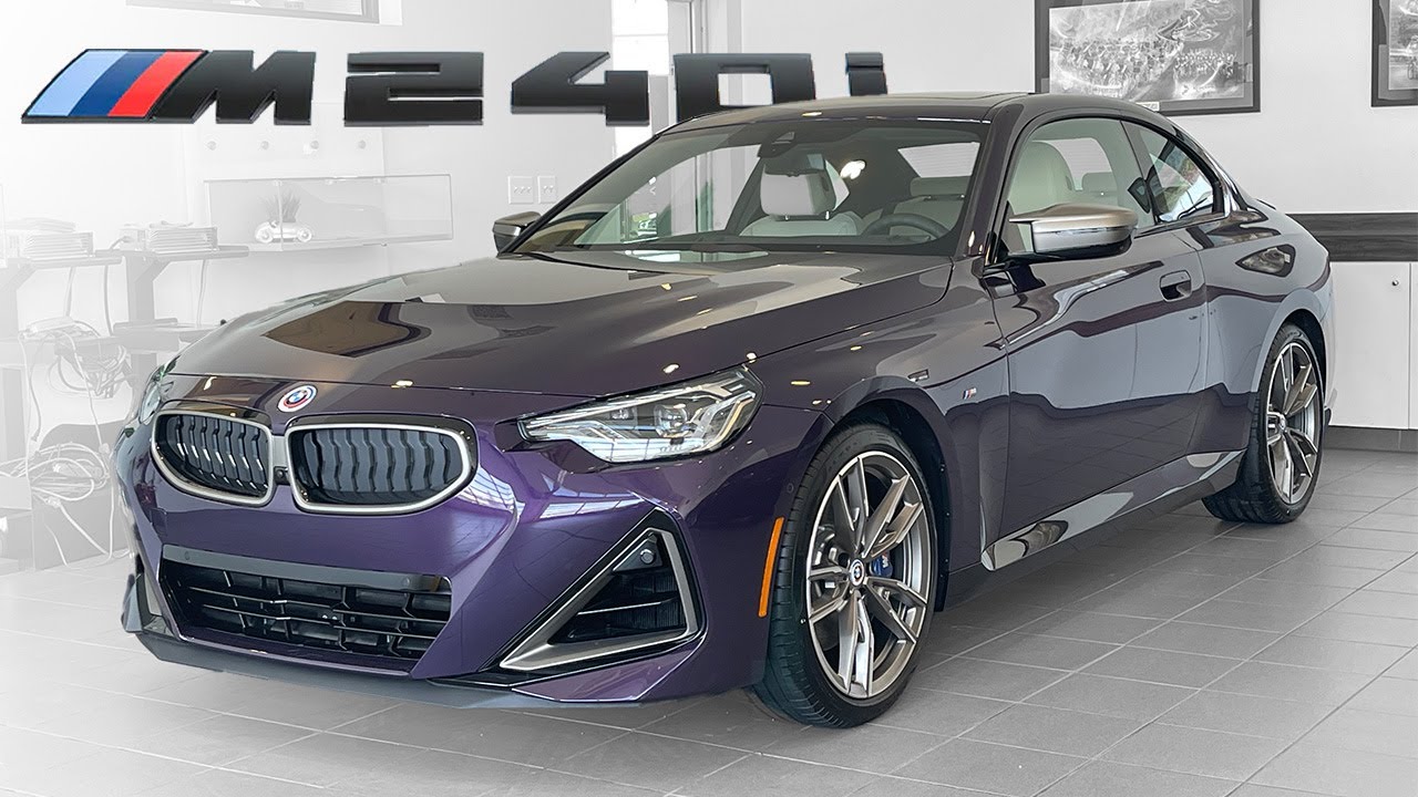 2023 BMW M240i Coupe in Thundernight Metallic | Exterior and Interior ...