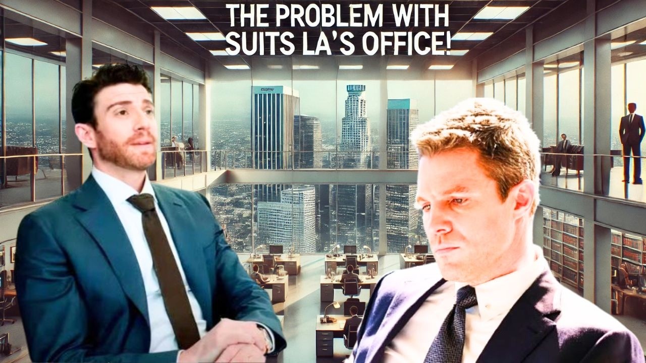 I Can't Get Over How Distracting Suits LA's Office Layout Is - YouTube
