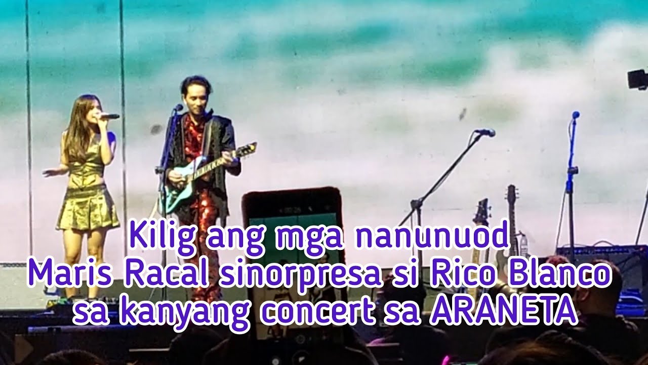 Kilig ang mga nanunuod Maris Racal sinorpresa si Rico Blanco sa kanyang ...