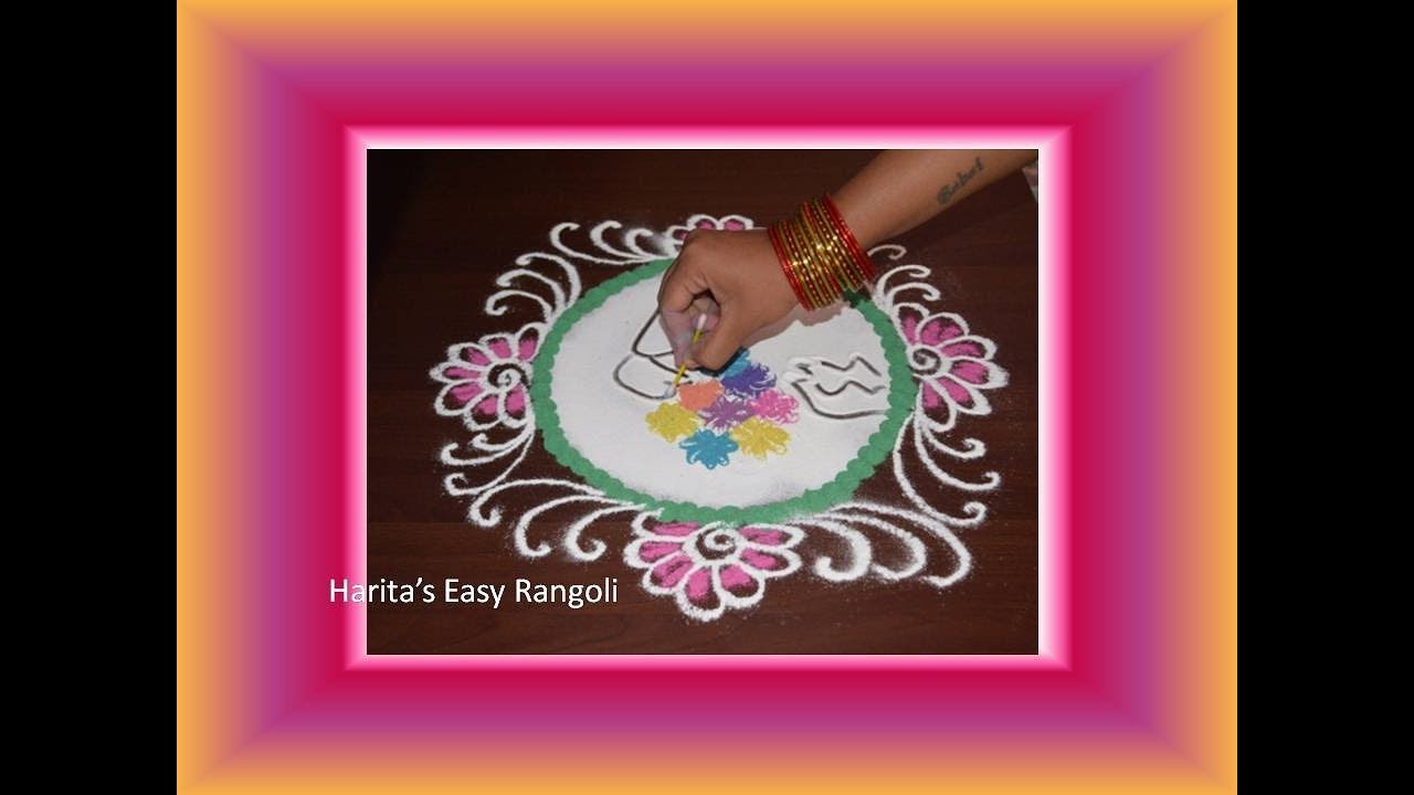 Beautiful & Easy Rangoli Design for Happy Teacher's Day Rangoli ...