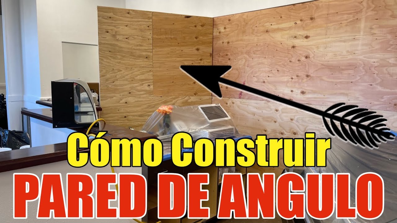 Como Construir Una Pared De Ángulo En El Interior De Un Edificio ...
