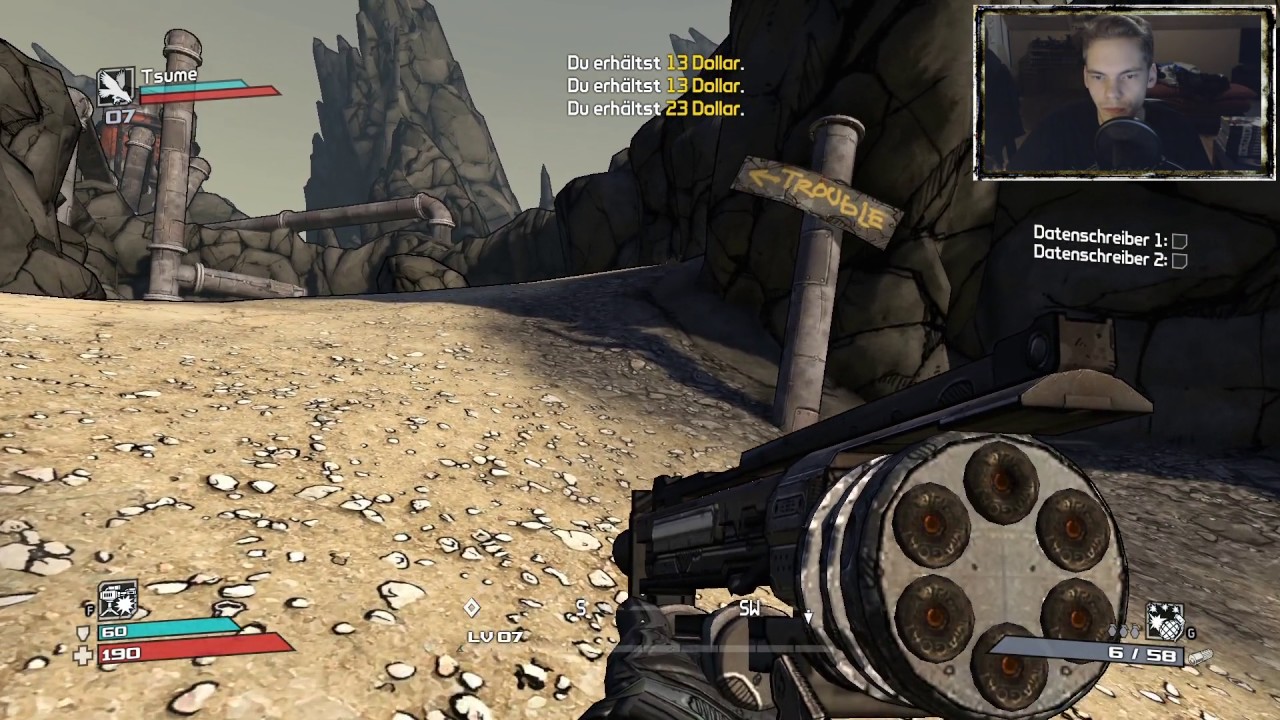 BORDERLANDS #3 - Skag Gully Skagcalypse Let's Play Together Borderlands ...