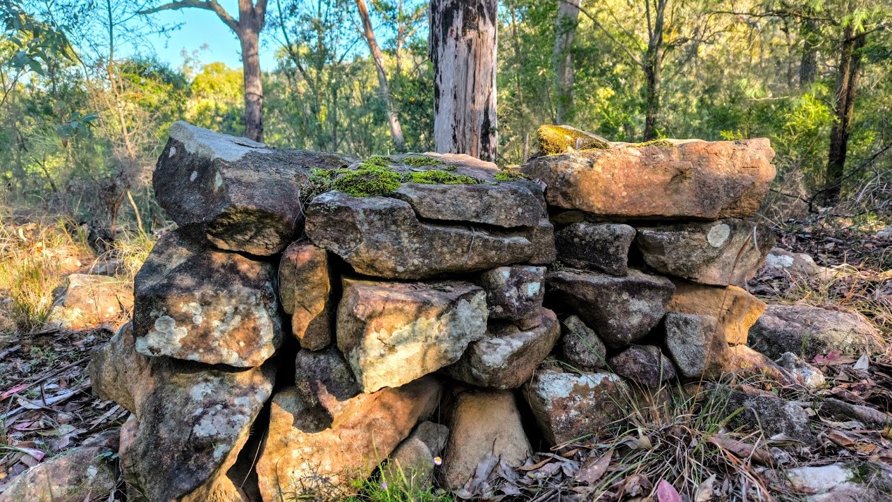 Remnants of Aboriginal occupation in the forest - YouTube