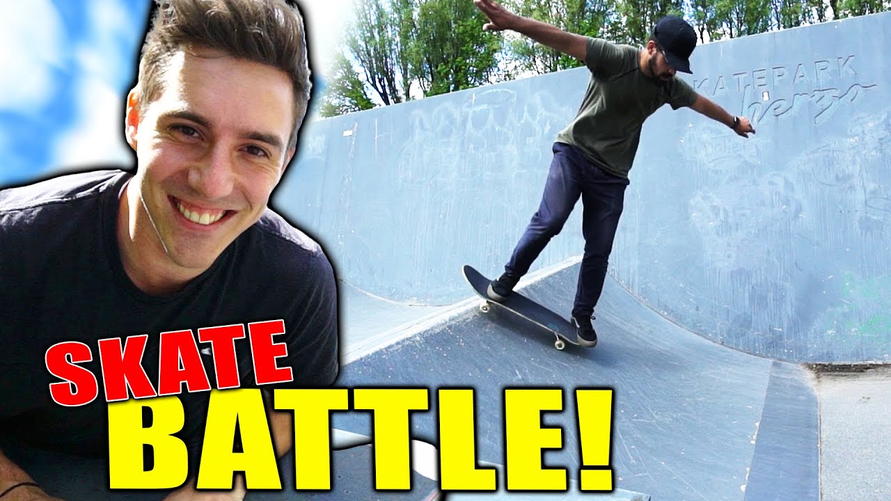 Unser 1. Skateboard Battle!🔥 - YouTube