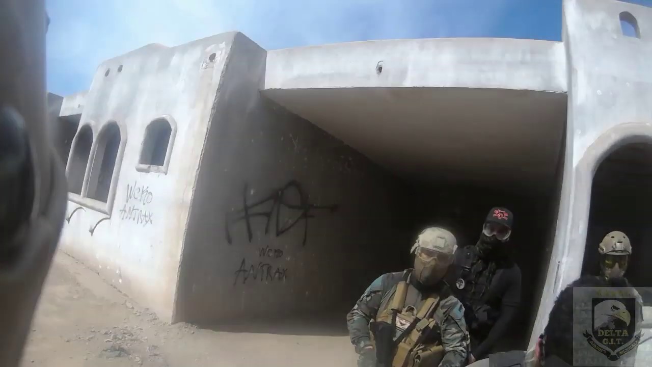 Airsoft Mexicali, Delta en el campo CQB - YouTube
