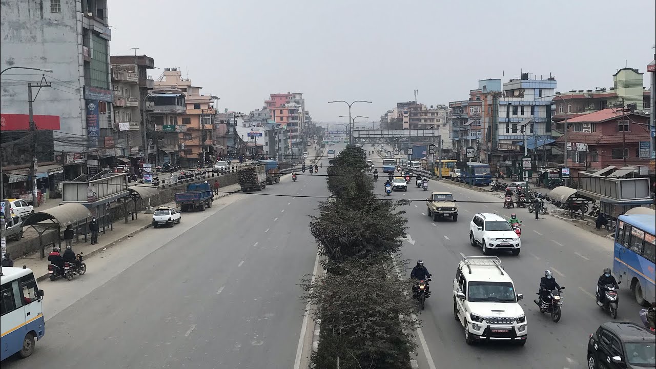 Walking Tour,,Kathmandu City..walk in Putali sadak,,Baghbajar”Busy ...