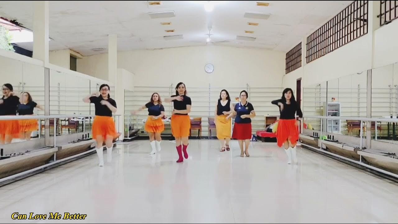 Can Love Me Better Line Dance (Choreo by Jun Andrizal) - YouTube