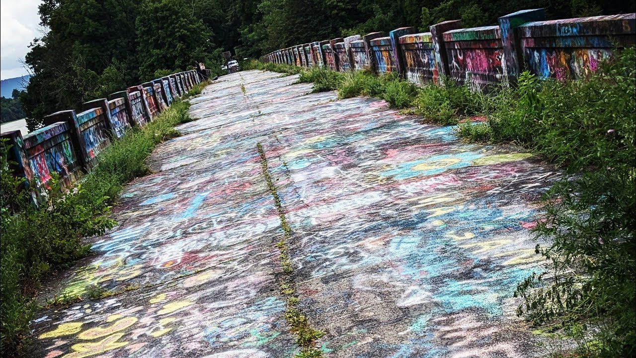 Hometown Destinations & Places - Berks County Graffiti Bridge And Lake ...