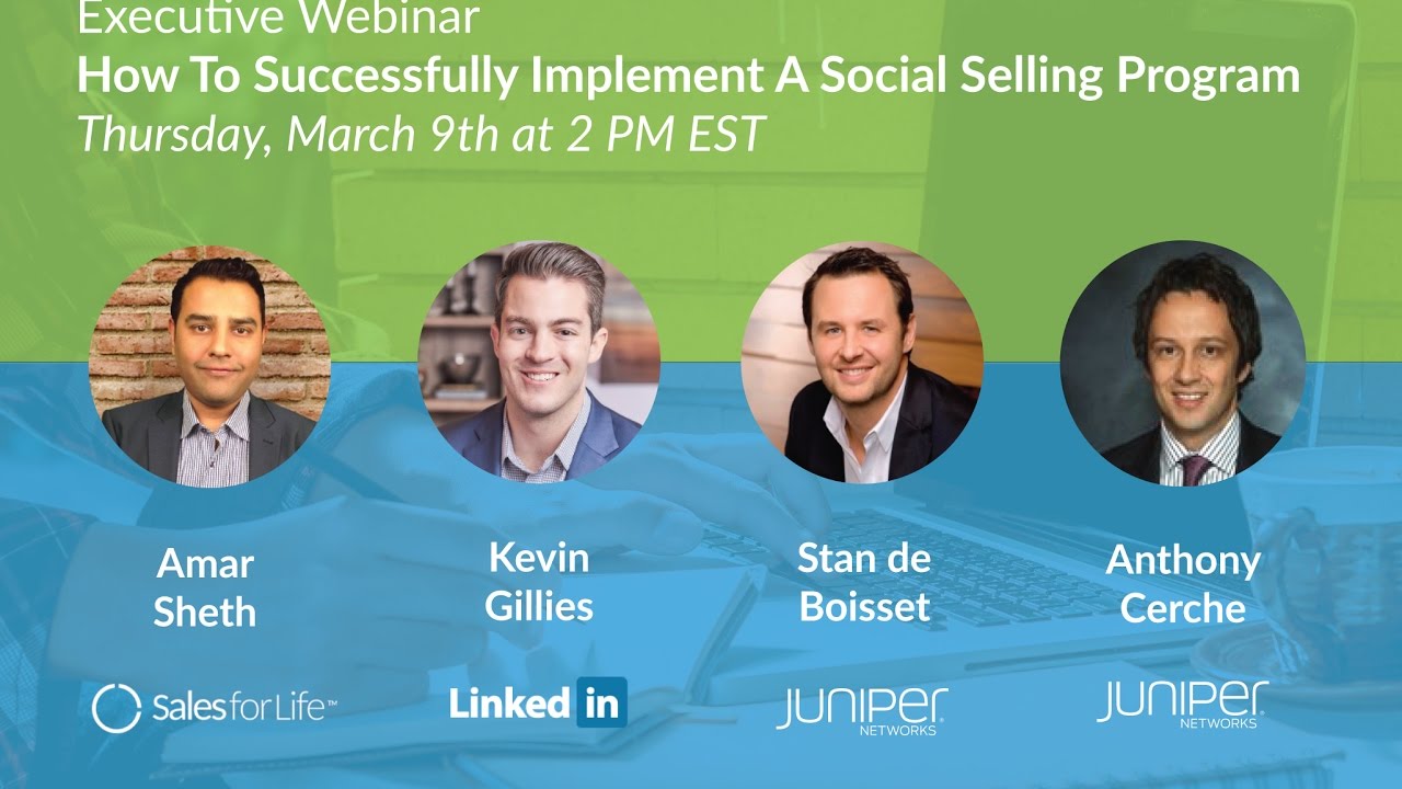 Executive Webinar: How To Successfully Implement A Social Selling ...