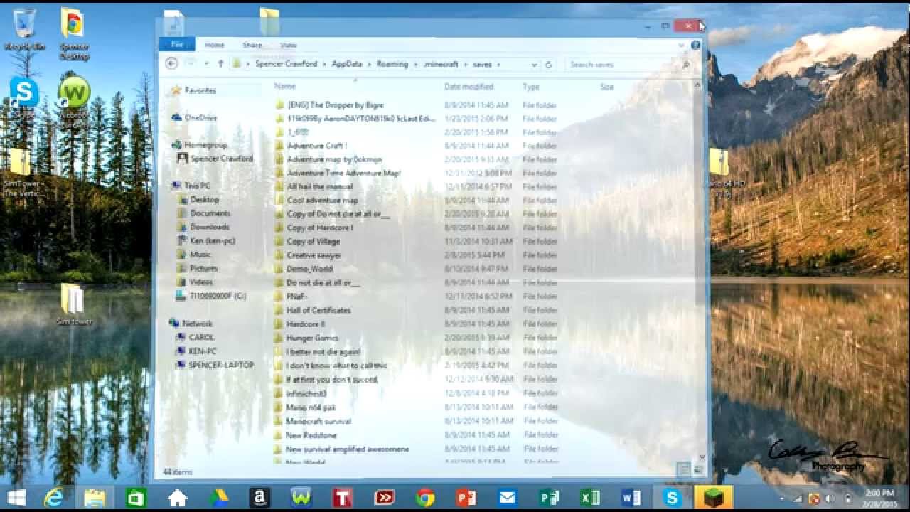 How to Minecraft-Save and Resource Pack files - YouTube