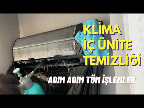 Klima İç Ünite Temizlik Yıkama Nasıl Yapılır | Arçelik Beko Klima İç Ünite Sökme ve Temizliği