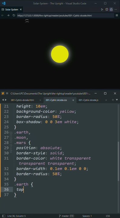 THE SOLAR SYSTEM #shorts #trending #trend #viral #viralvideo #code #coder #webdesign #webseries ...