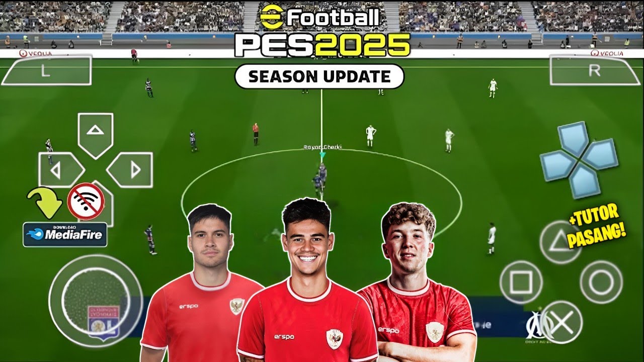 efootball PES 2025 PPSSPP New Update Squad Naturalisasi Timnas 🇮🇩 Real ...