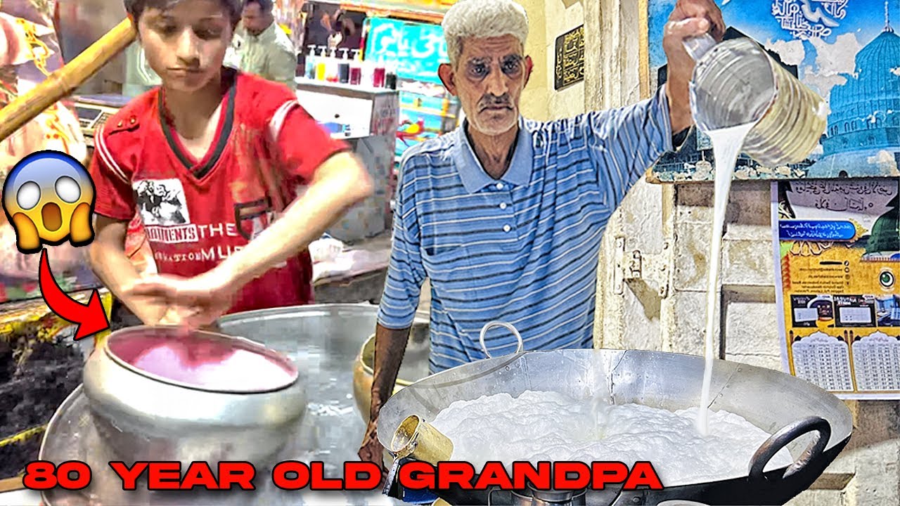 Watch 80-Year-Old Grandpa's Amazing Spinning Milkshake Sharbat | YumYum ...