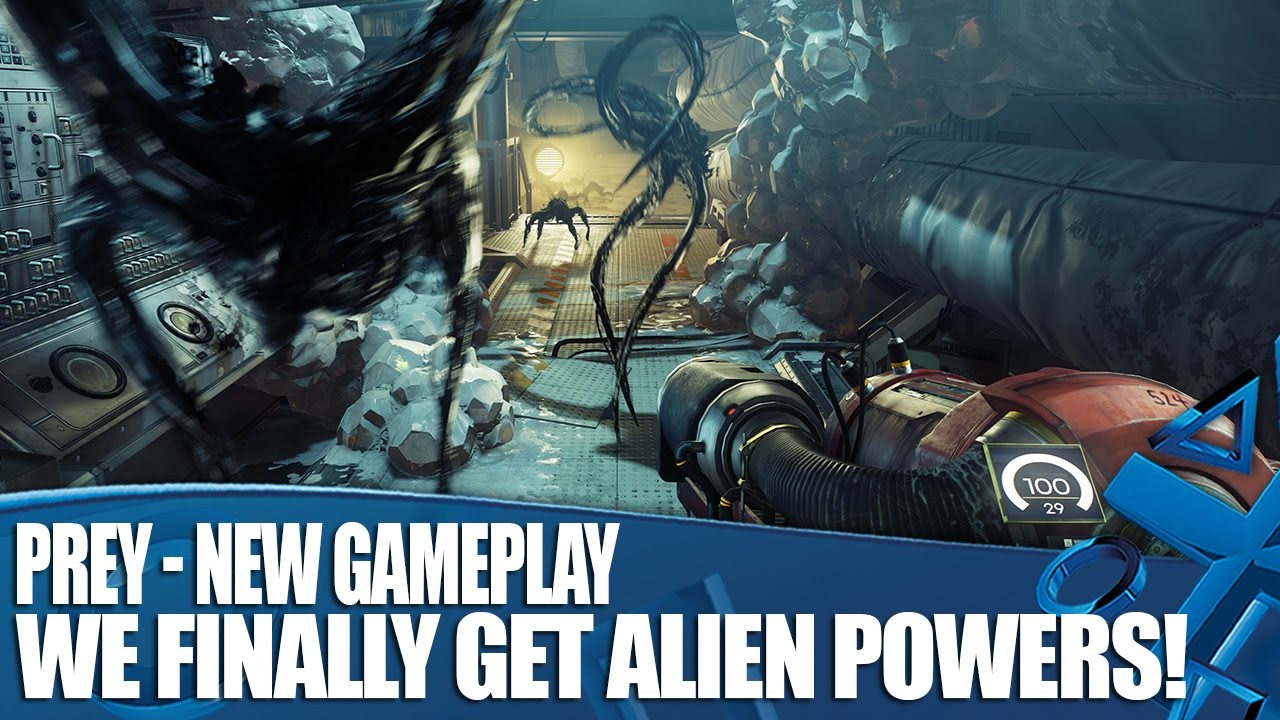 Prey - New Gameplay - We Finally Get Alien Powers! - YouTube