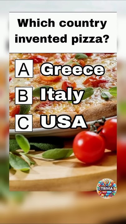 Which Country Invented Pizza? 🍕🤔 | Fun Food Trivia! Food Quiz #Shorts ...