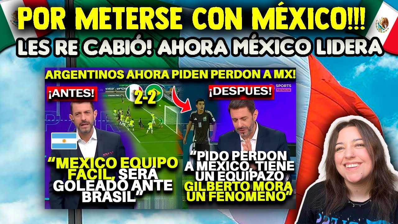 ARGENTINOS QUISIERON NINGUNEAR A MÉXICO Y LES SALIÓ EL TIRO POR LA ...