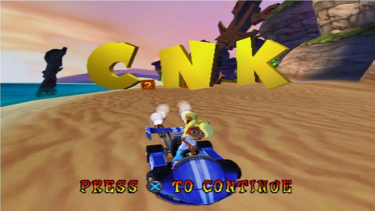 Crash Nitro Kart CNK Challenge PART 1 TERRA Playthrough Walkthrough ...