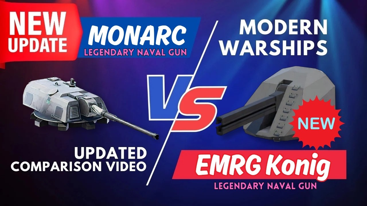 Which is better? EMRG Konig (180 mm) versus MONARC (155 mm) | MODERN ...