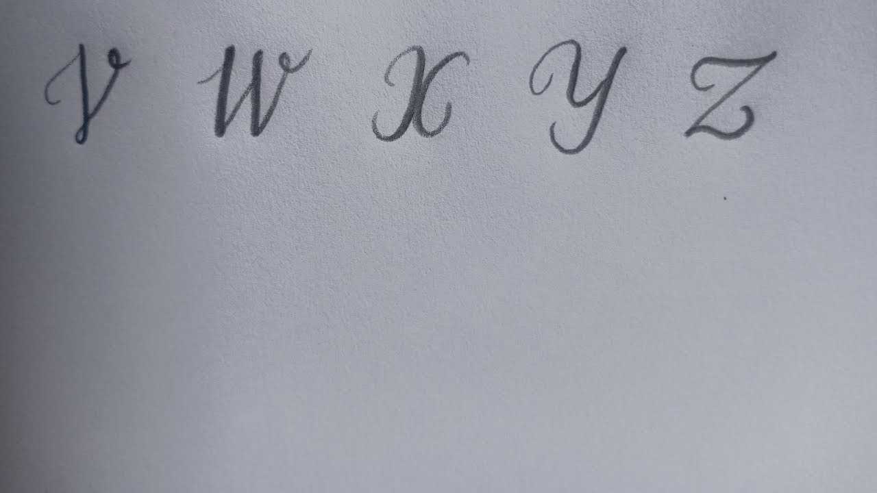 English alphabets || A B C D || Handwriting || THE MAGIC CREATION - YouTube